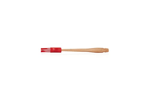 Le Creuset Silicone Pastry Brush, 6 3/4" x 1 1/8", Cerise