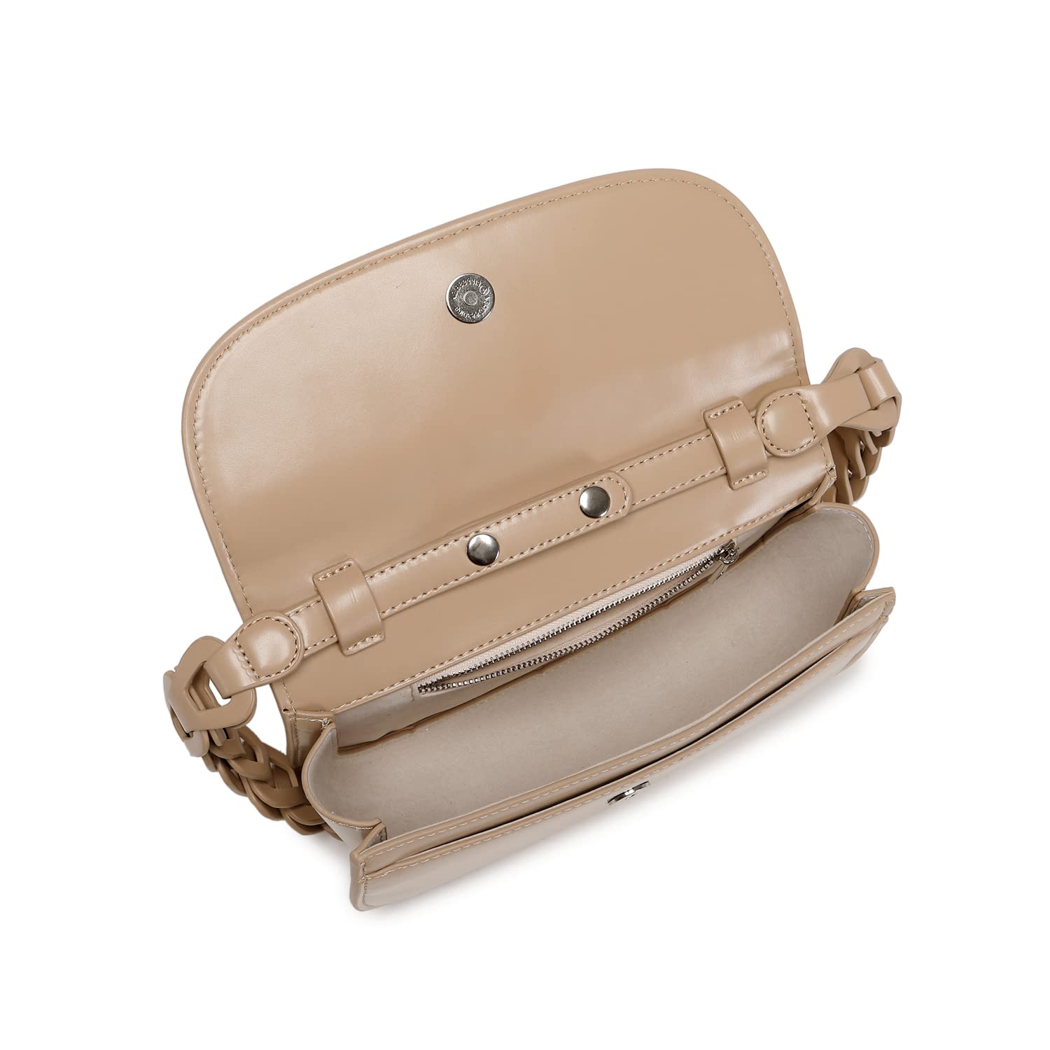 Leanoria 2 Straps Purse Designer Retro Classic Shoulder Bag Vegan Leather Clutch Tote Bag Small Crossbody Handbag (Upgraded Milk Tea)