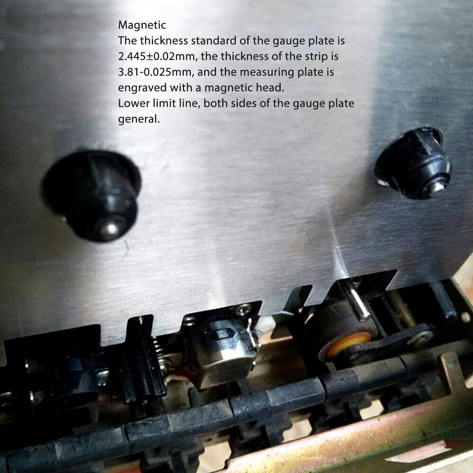 High Accuracy Head and Guide Gauge Mechanical Alignment for Student for REVOX, for TEAC, for BASF, Nagar with Alignment Bar, Magnetic