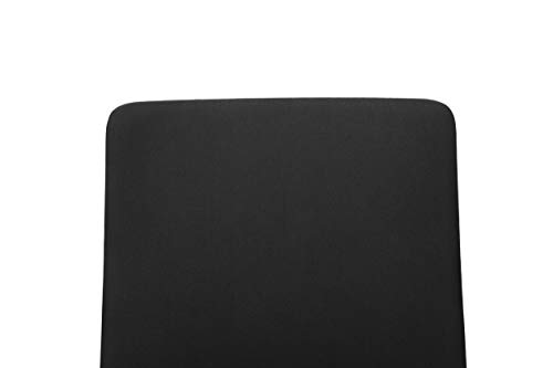 HON Basyx Biometryx Commercial-Grade Fabric Upholstered Task Chair, Black