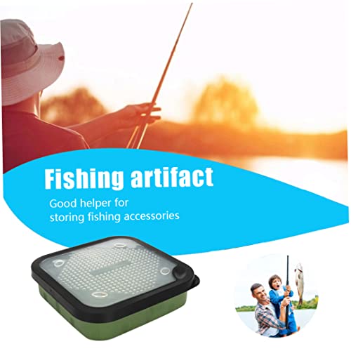 KANTANZE Bait Boxes Maggot Fishing Tackle Case Carp Shatterproof Bait Kit Storage Organizer,S