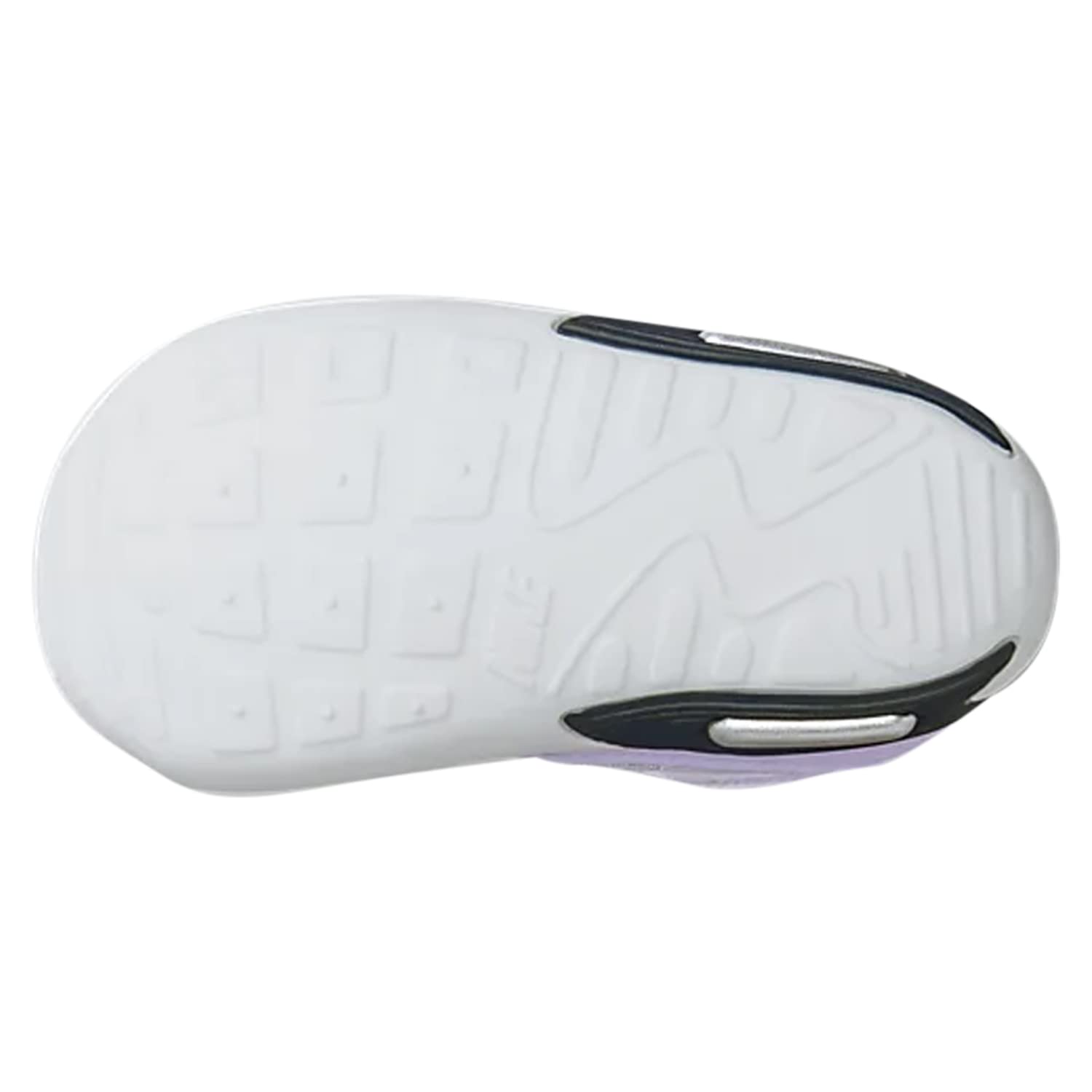 Nike Max 90 Crib Baby Bootie Size - 1 White/Metallic Silver