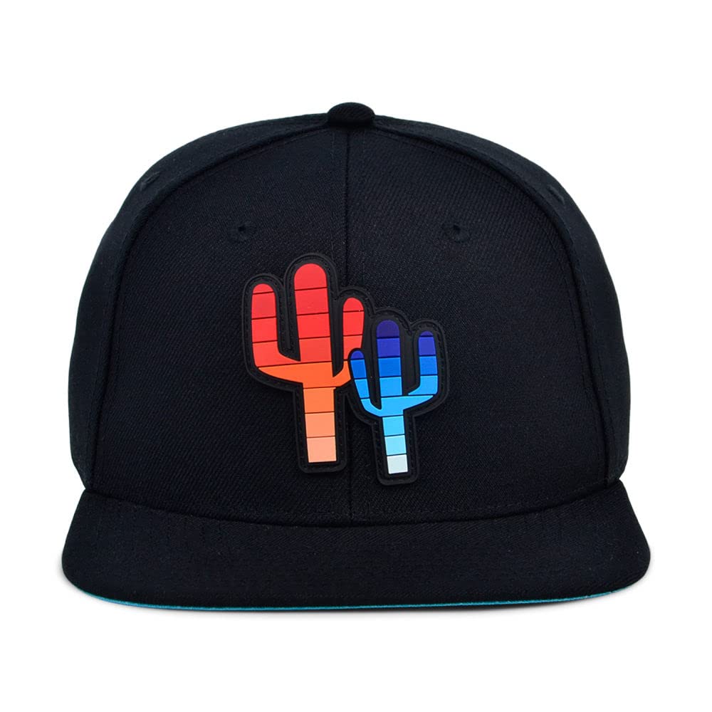 Lids Explore Youth Cactus Adjustable Snapback Hat Black/Blue
