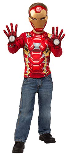 Imagine by Rubie's Marvel Avengers Play Trunk with Iron Man, Captain America, Hulk, Black Panther Costumes/Role Play * Amazon Exclusive , Multi-color