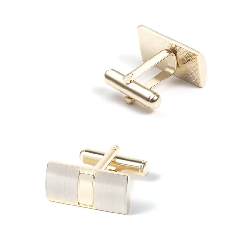 Metal Cufflinks Lavalier Set French Shirt Cufflinks Lavalier Set (Color : A, Size : One Size) (A One Size)