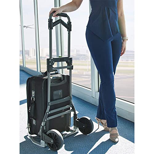 Luggage Hand Truck Cart w/Grips Hand Truck