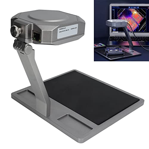 PCB Thermal Imaging Camera, Lowest Temperature Range Testing Infrared Thermal Analyzer 100-240V Switchable Display Modes for Phone Maintenance(#1)