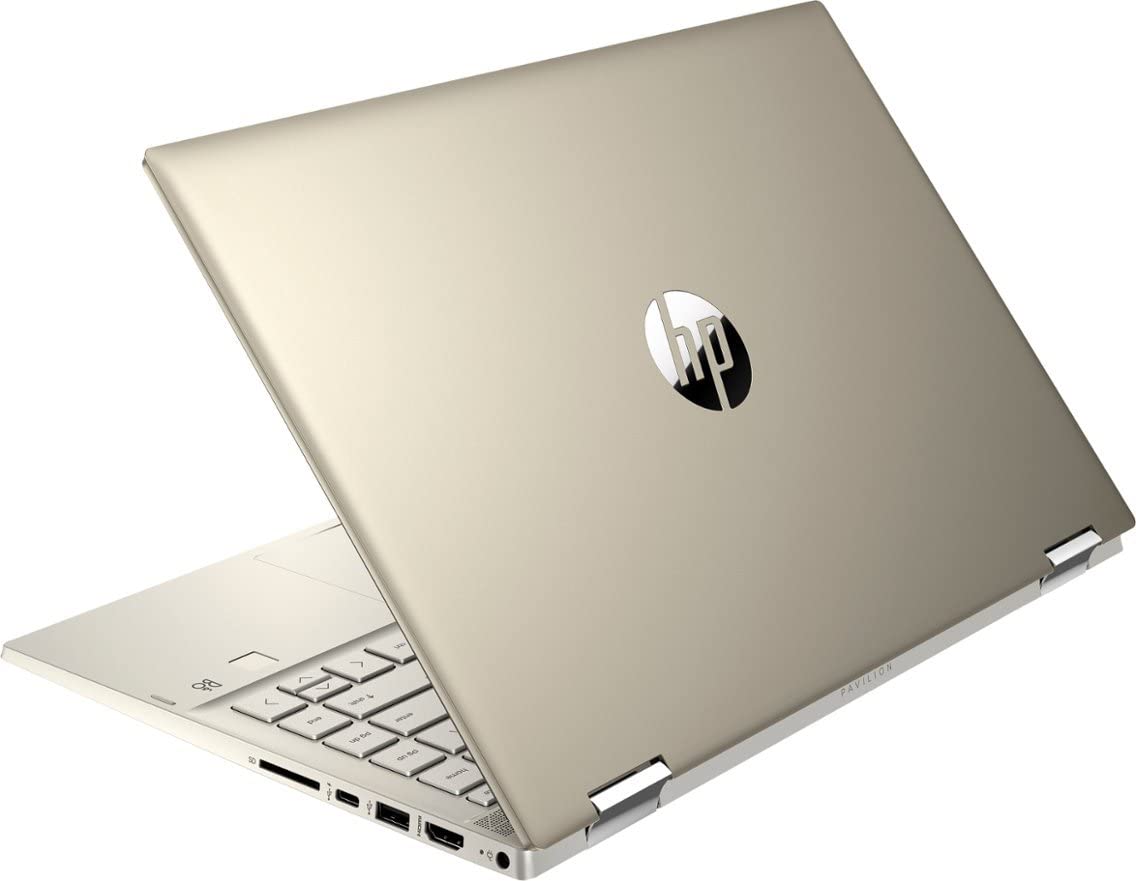 HP Pavilion 2-in-1 Convertible Laptop, 14-inch FHD Touchscreen, Intel Core i5-1135G7, Fingerprint Reader, Bang & Olufsen Dual Speakers, Windows 11 (64GB RAM | 2TB PCIe SSD)