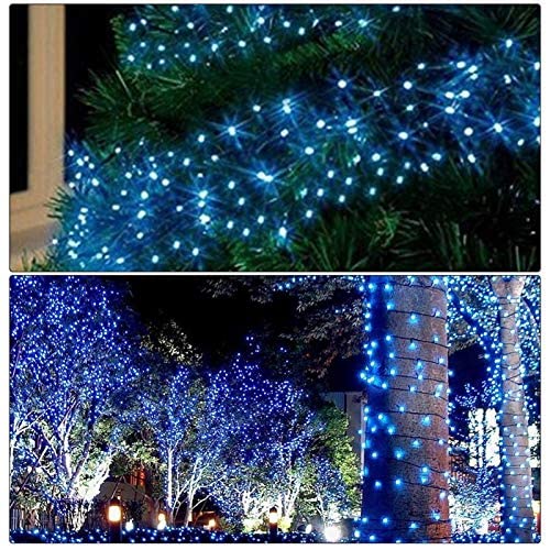 ILLUMINEW 42ft 100 LED Christmas String Lights, Safety Plug in 8 Modes Christmas Summer Decorations, Halloween Lights,Christmas Tree Wire Fairy Lights for Bedroom, Wedding, Party Decor