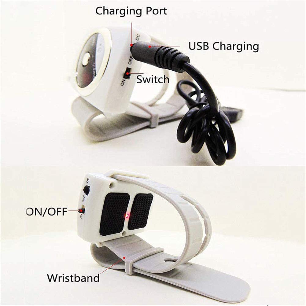 Hzlsy Snoring Device Wristband Watch USB Charging Sleep Connection Anti-Snore Smart Snore Stopper Biosensor Patch