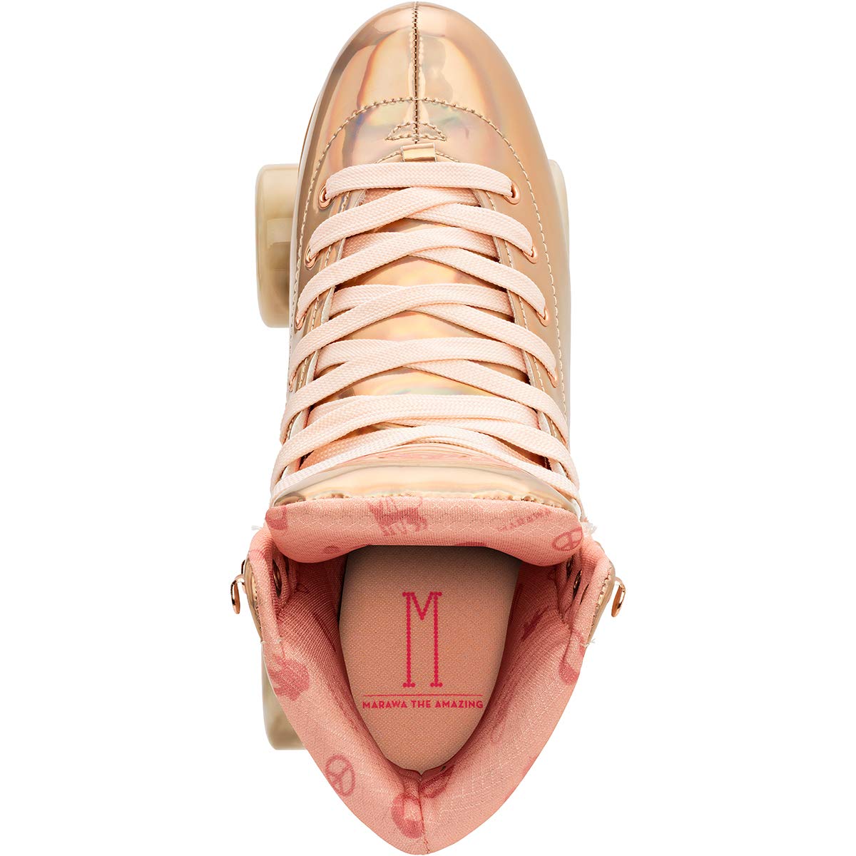 Impala Rollerskates Girl's Impala Quad Skate (Big Kid/Adult) Marawa Rose Gold 8 (US Men's 6, Women's 8) M