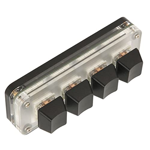 PENO OSU Gaming Keyboard, Mini Portable Sense of Technology Detachable USB Cable Programmable Keyboard RGB Backlight Industrial Control for Laboratory for Office