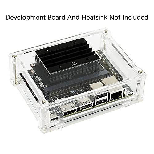 QONIA Acrylic Case for Nano 2GB Kit Development Board Protective Shell