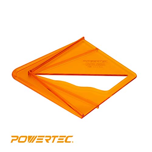 POWERTEC 71080 Plastic Center Finder β Wood Turner Tools Series