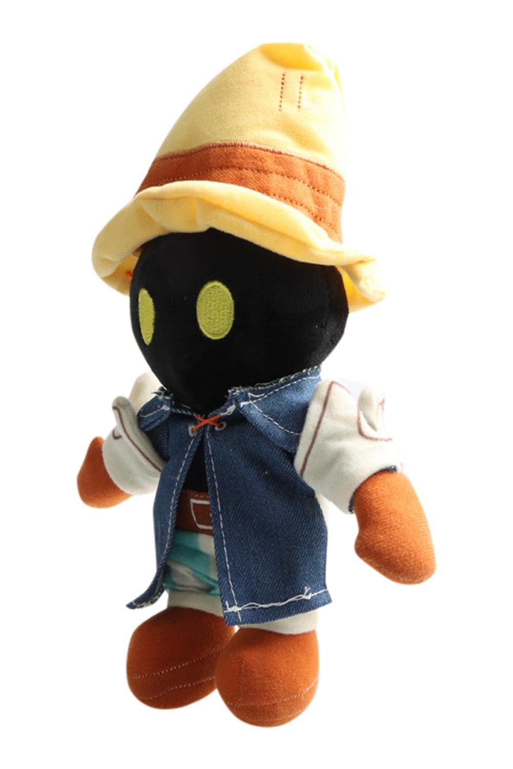 Kejodiy The Black Mage Plush Doll Figure Toy Stuffed Plushie Home Decoration Gift for Game Fans 10.5 in
