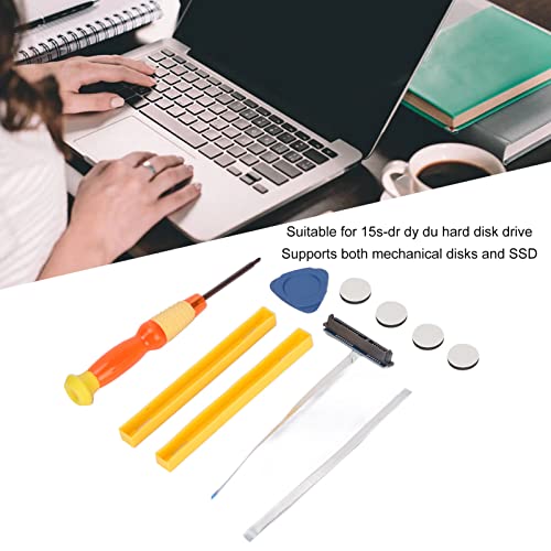 Naroote HardDriveCable, 2.5inchSATAport HardDiskCable Stable Operation High Speed for HDD for 15sdr Dy Du for SSD