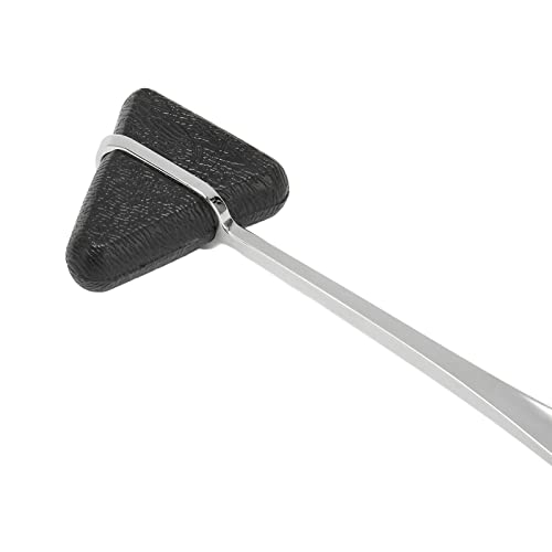 Percussion Hammer, Neurological Diagnostic Hammer Accurate Test Trilateral Shaped Moderate Strength Comfortable Hitting for Skin Surfaces