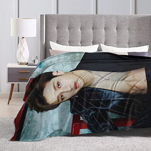 XCRUPYT Super Soft Stray Flannel Throw Bangchan Blanket Kids for Bed Sofa Office Knee pad,Bed car Camp Beach Blanket Throw Blankets 50"X40"