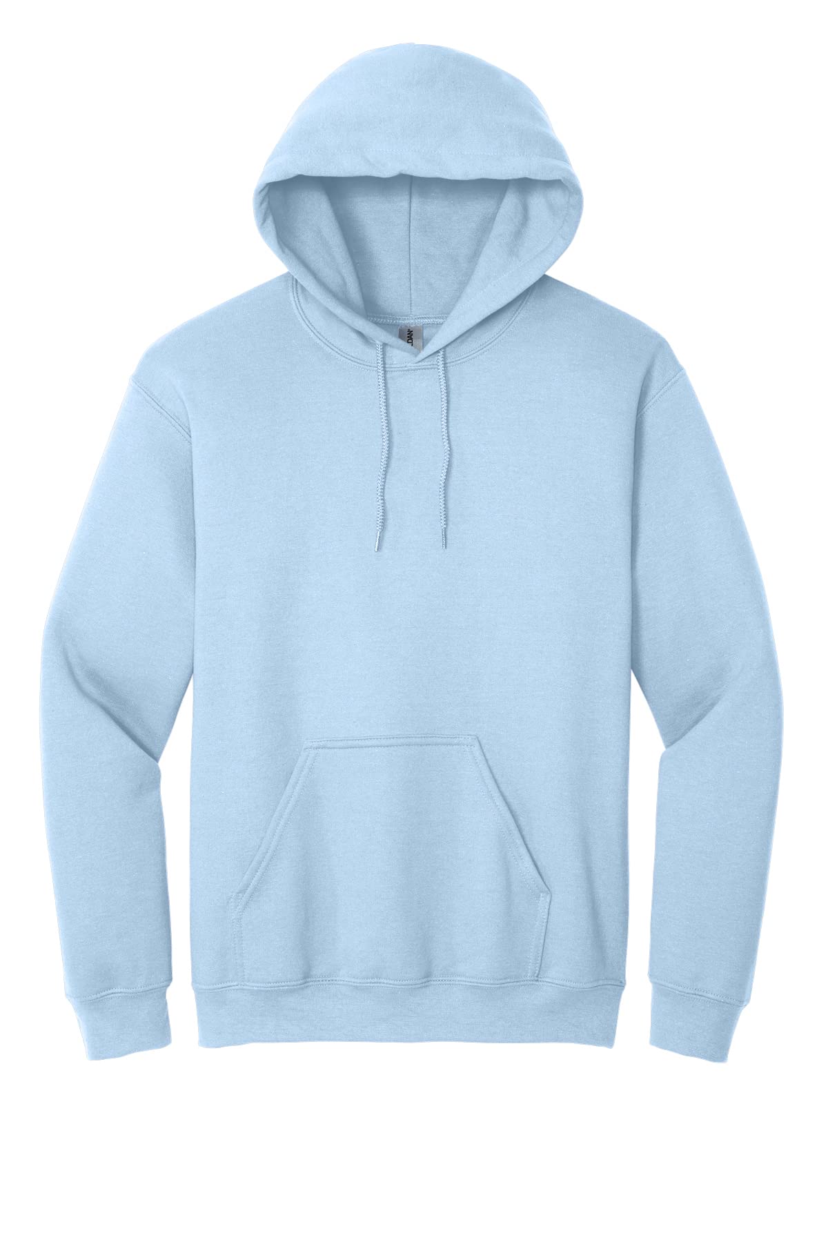 Hooded Pullover Sweat Shirt Heavy Blend 50/50 7.75 oz. by Gildan (Style# 18500) (Large, Light Blue)