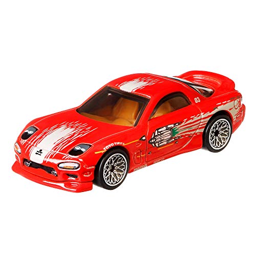Hot Wheels Fast & Furious: Full Force Re-Release 5 Premium All-Metal Castings Real Riders Wheels in Original Packaging in One Exclusive Bundle Box [Amazon Exclusive]