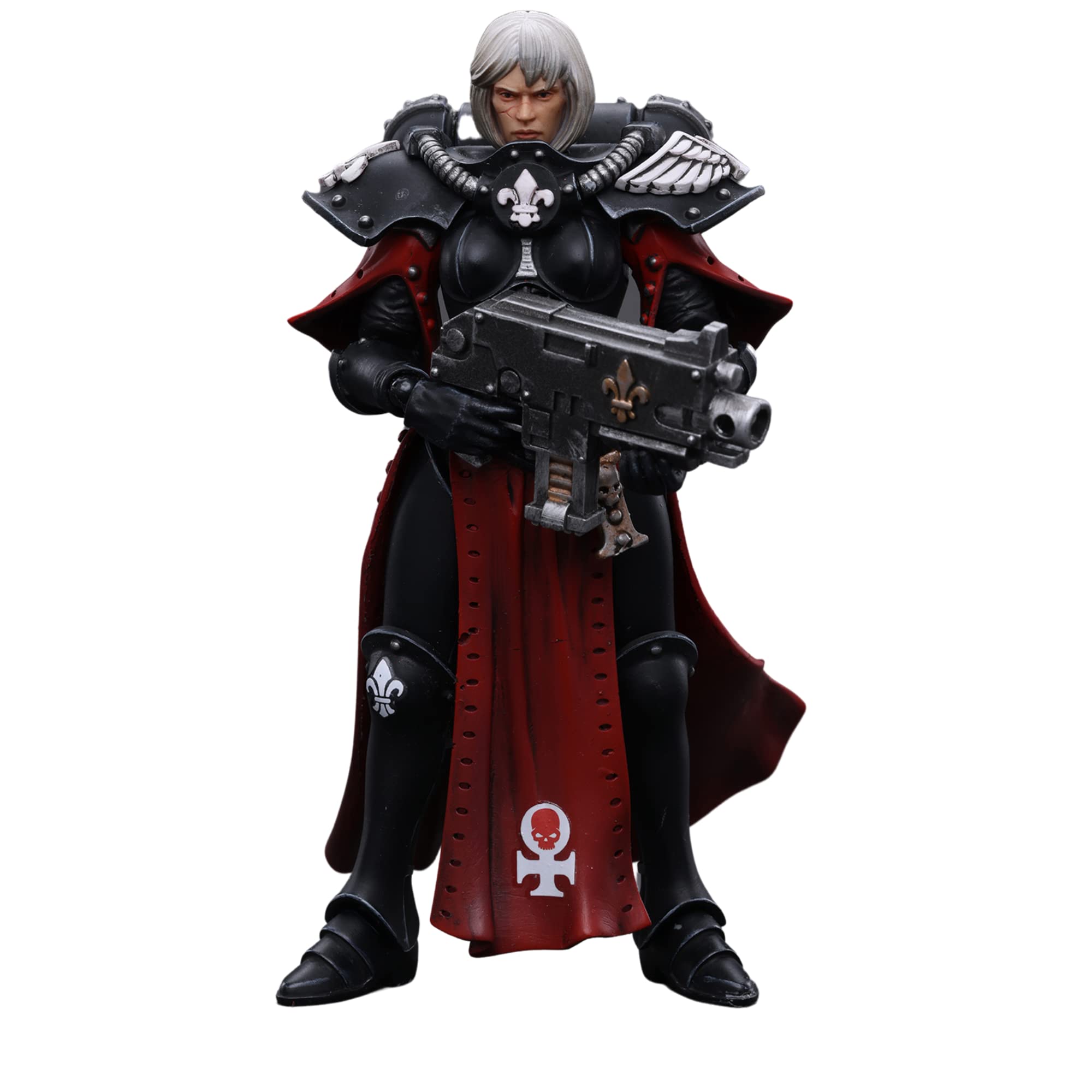 JOYTOY 1/18 Action Figure Warhammer 40,000 Adepta Sororitas Battle Sister Noyalle Model(4.1Inch)