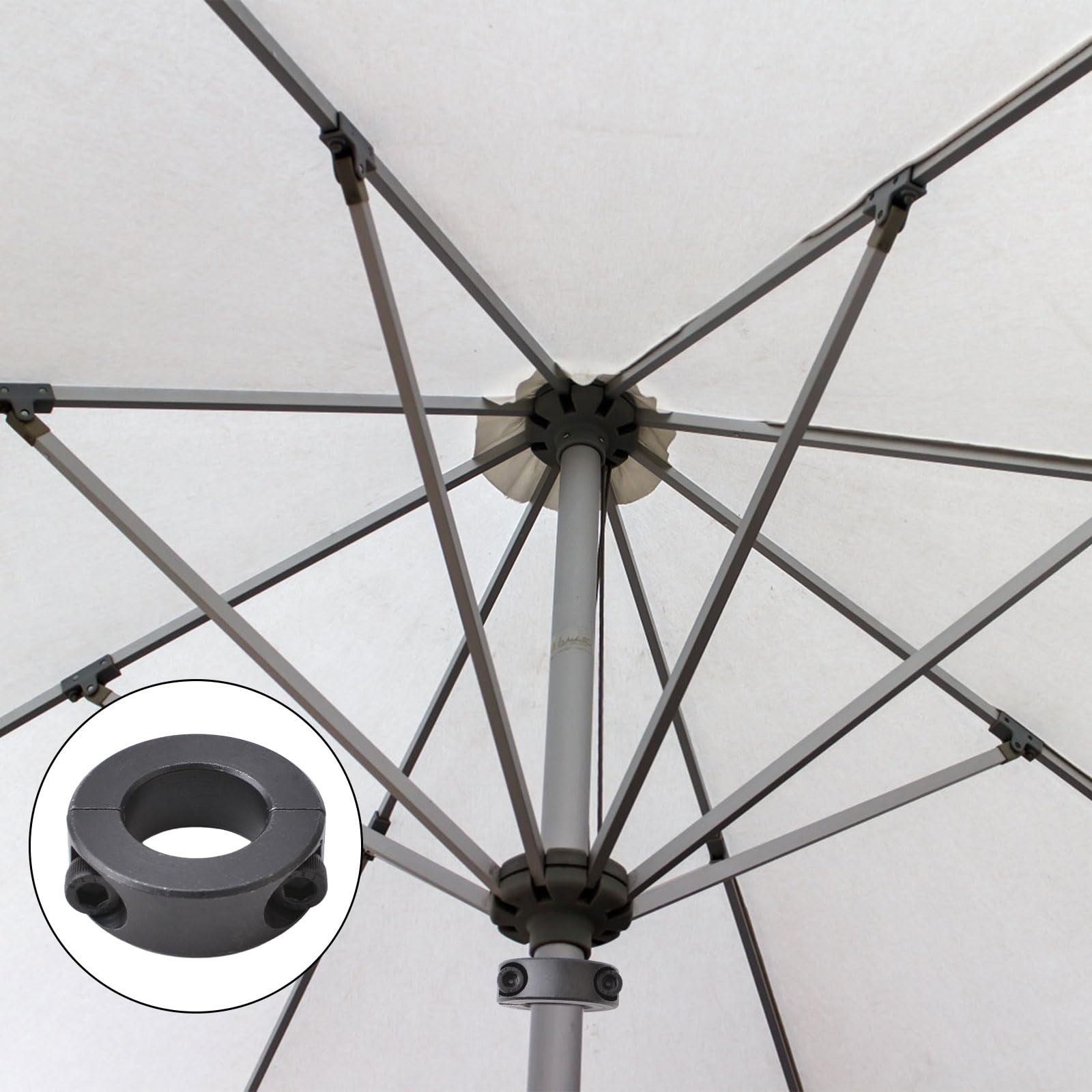 INCREWAY 25mm Circular Limiter Fixed Height Saver Kit-Stainless Steel Shaft,Wrench and nut, No Tools Required