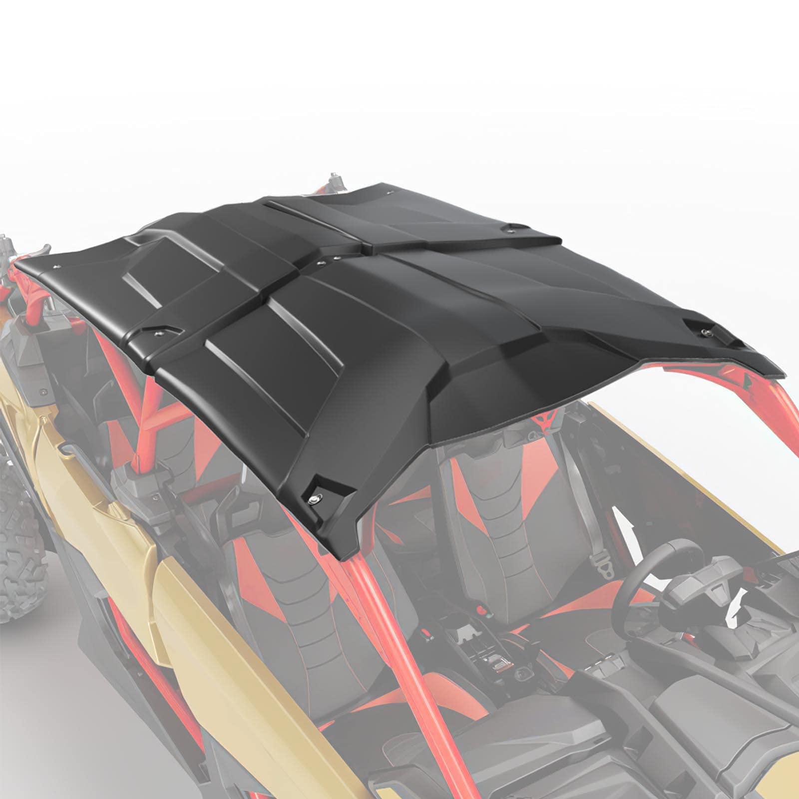 kemimoto Kemimoto Maverick X3 4-Seater Hard Roof for 2017 2018 2019 2020 2021 Can Am Maverick X3 Max Replace 4 Doors OEM # 715003750 4-Door Model