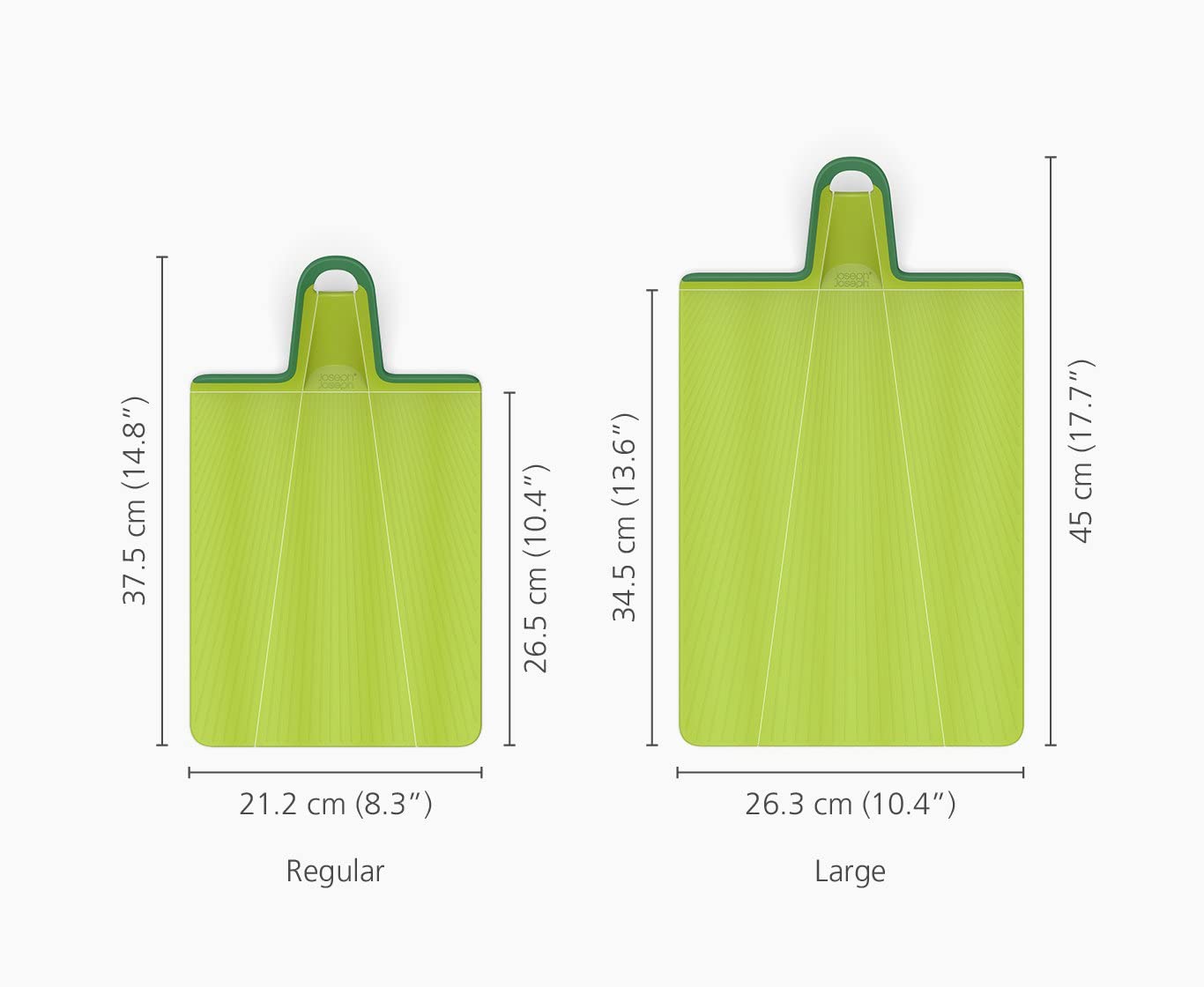 Joseph Joseph Chop2Pot Plus Folding Chopping Board (Regular) - Green Medium