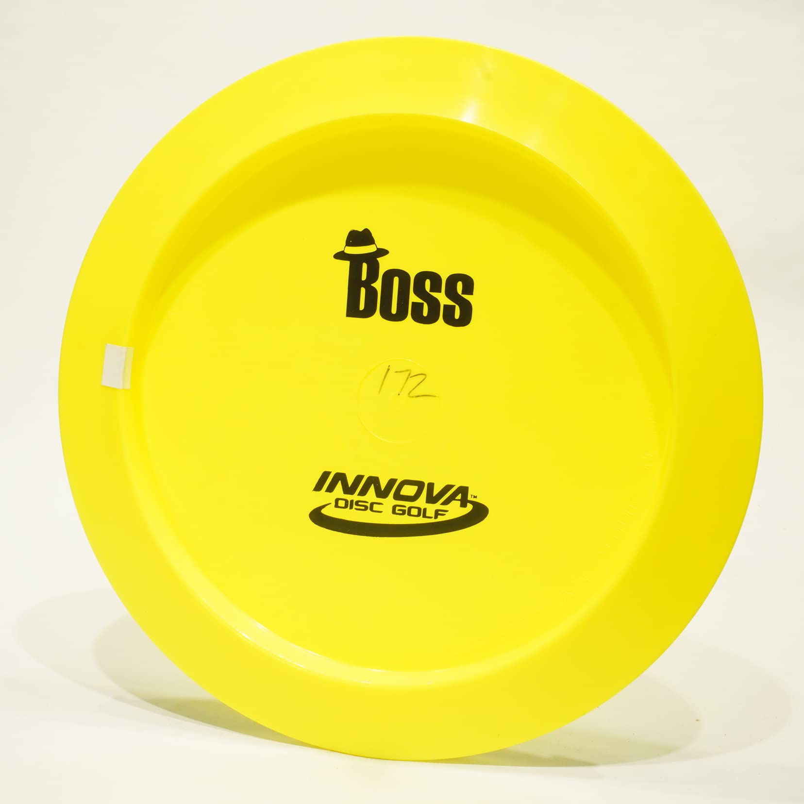 Innova Boss (Star) Bottom Stamp Distance Driver Golf Disc, Pick Weight/Color [Stamp & Exact Color May Vary] Yellow 170-172 Grams
