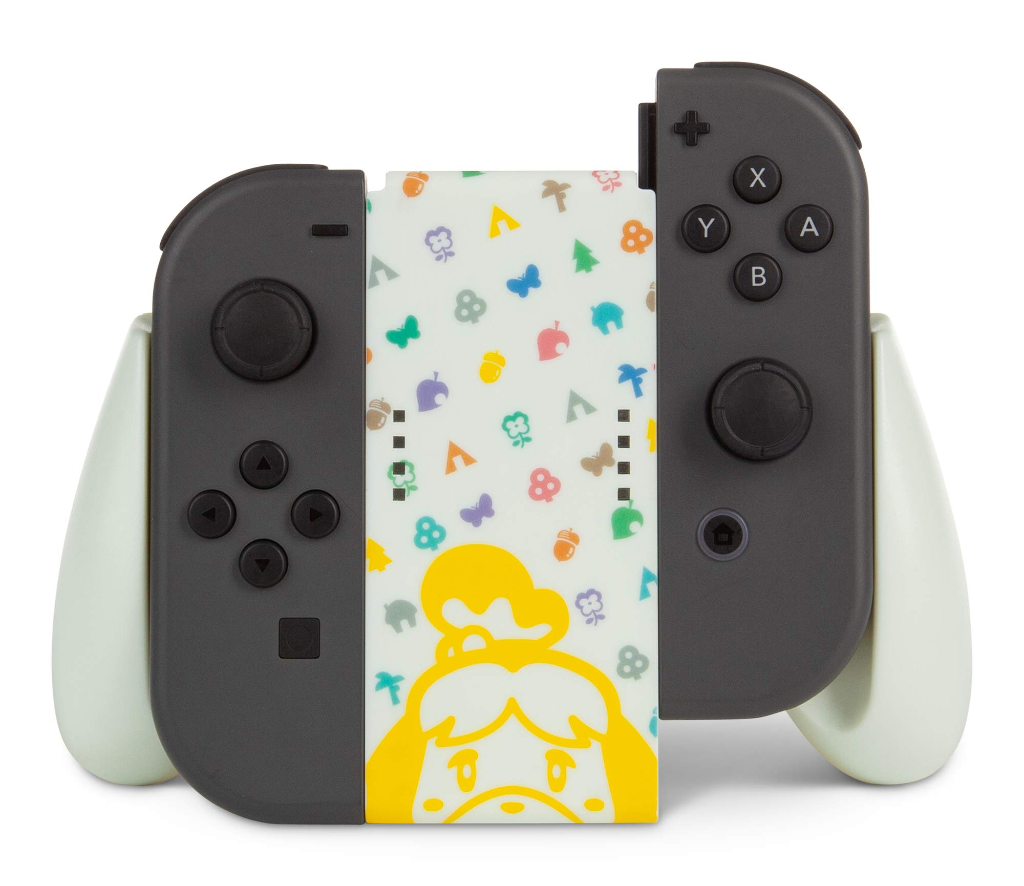 HORI Nintendo Play Stand (Animal Crossing) Compact Adjustable Gaming Stand & PowerA Joy-Con Comfort Grip for Nintendo Switch - Animal Crossing, Game Controller, Gamepad, Nintendo Switch Lite