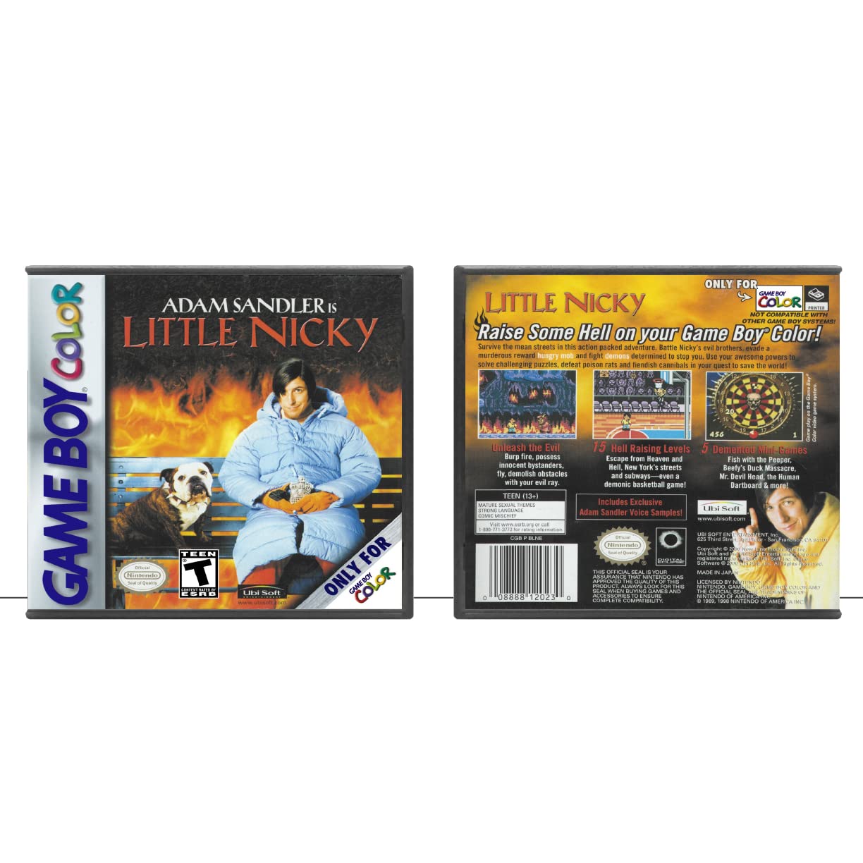 Little Nicky | (GBC) Game Boy Color - Game Case Only - No Game