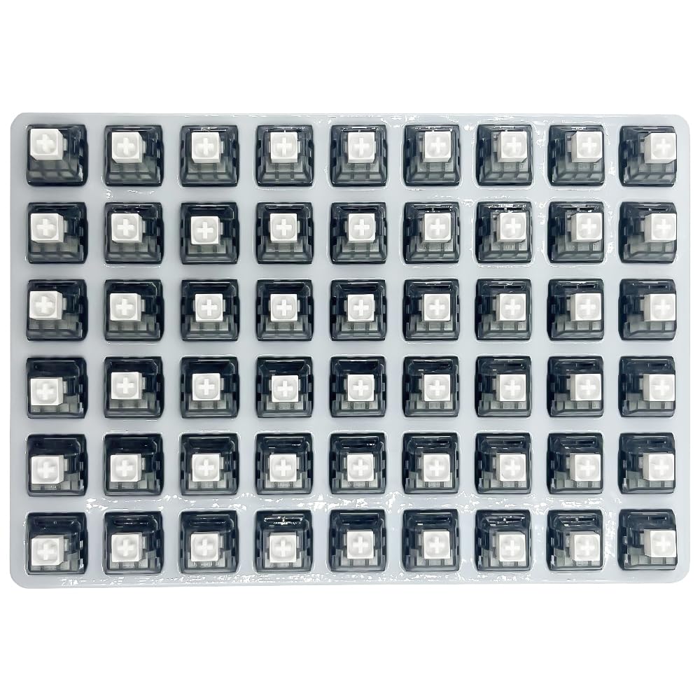 Kailh Box White V2 Switch for Mechanical Gaming Keyboard, 5 Pin Clicky Switch (Box V2 White,108PCS)
