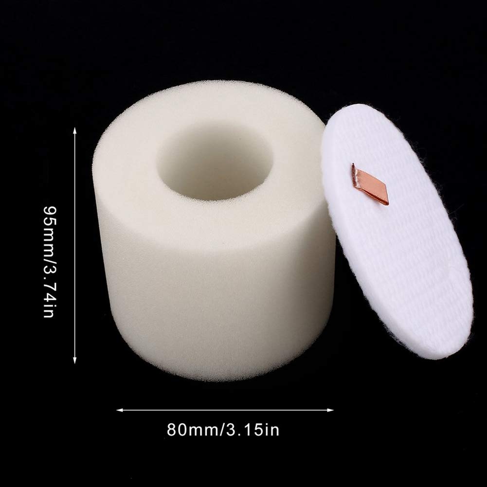 heaven2017 Vacuum Cleaner Cotton Nylon Filter Kit for Shark Rotator Pro NV650 2 Piece