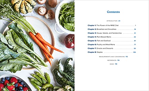 MIND Diet for Two: 65 Perfectly Portioned Recipes to Boost Your Brain Health [Spiral-bound] Laura Ali MS RDN LDN