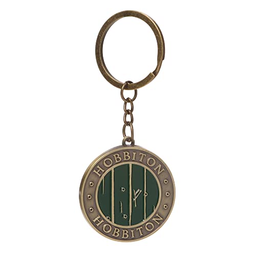 Half Moon Bay KEYHBT01 The Hobbit Keyring, Verre Doré Marron, one Size