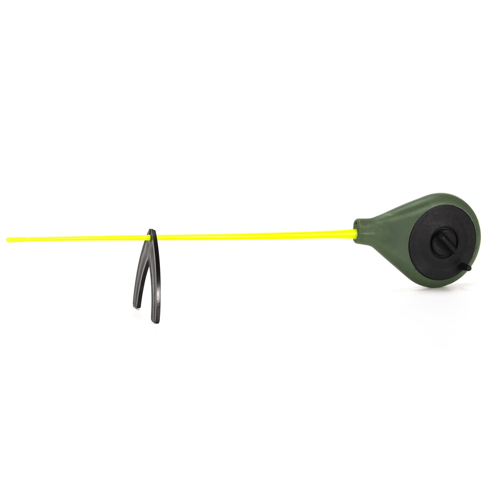 LIXADA 2pcs Mini Ice Fishing Rod Winter Outdoor Fishing Rod Tip Fishing Accessories