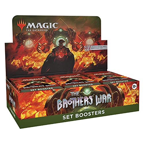 Magic The Gathering The Brothers’ War Set Booster Box | 30 Packs (360 Magic Cards)