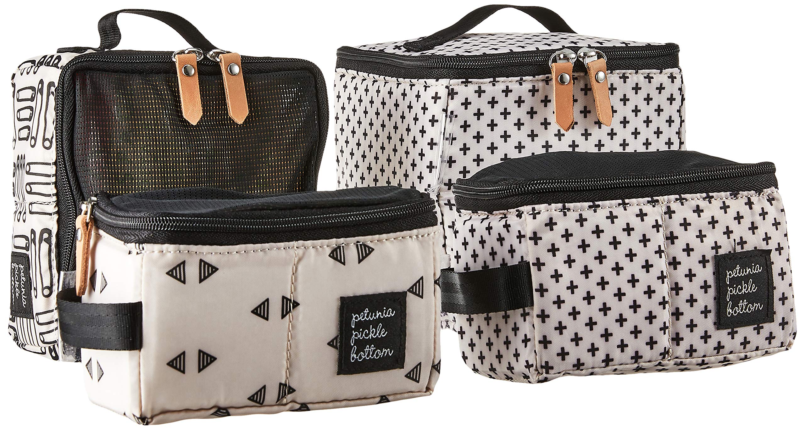 Petunia Pickle Bottom 2-in-1 Provisions Backpack & Inter-Mix Deluxe Kit Bundle | Designed for Busy Parents | Spacious Main Compartment for Carrying Essentials