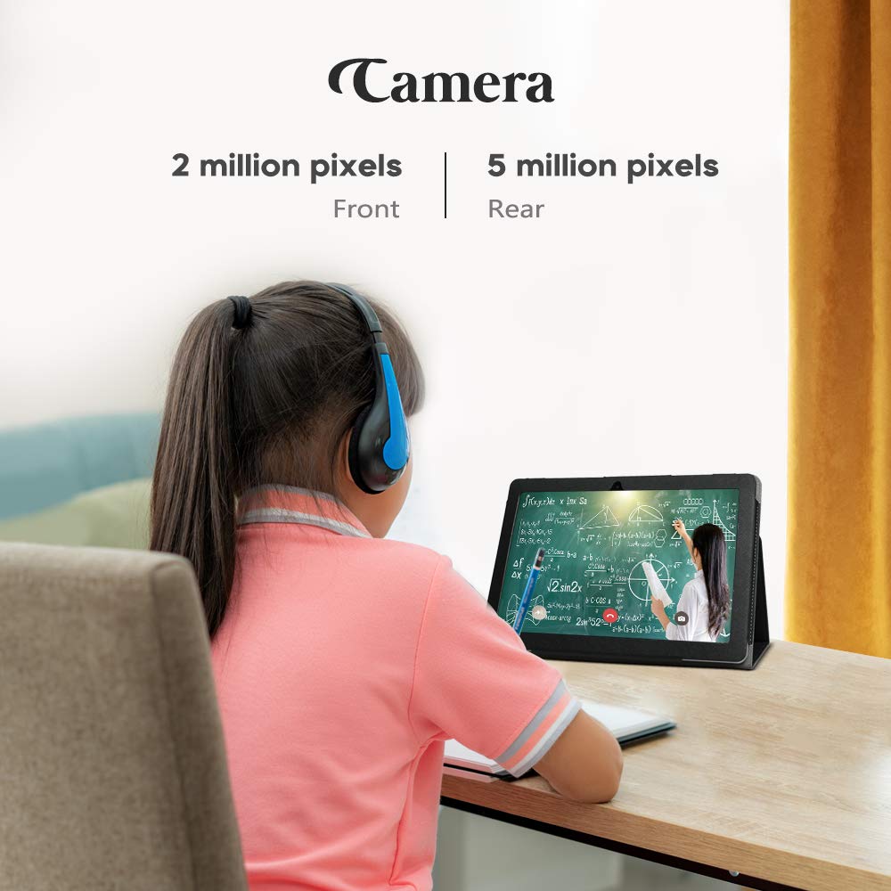 iProda Android Tablet, 10.1 Inch Tablet with HD IPS Display, Android 9.0, 3GB RAM & 64GB ROM, Google GMS Verified, WiFi, Bluetooth, GPS, Camera, Super Slim Design with Metal Shell & Tablet Case