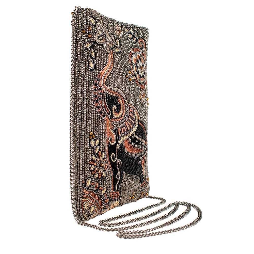 Mary Frances Elegant Elephant Crossbody Phone Bag, Multi
