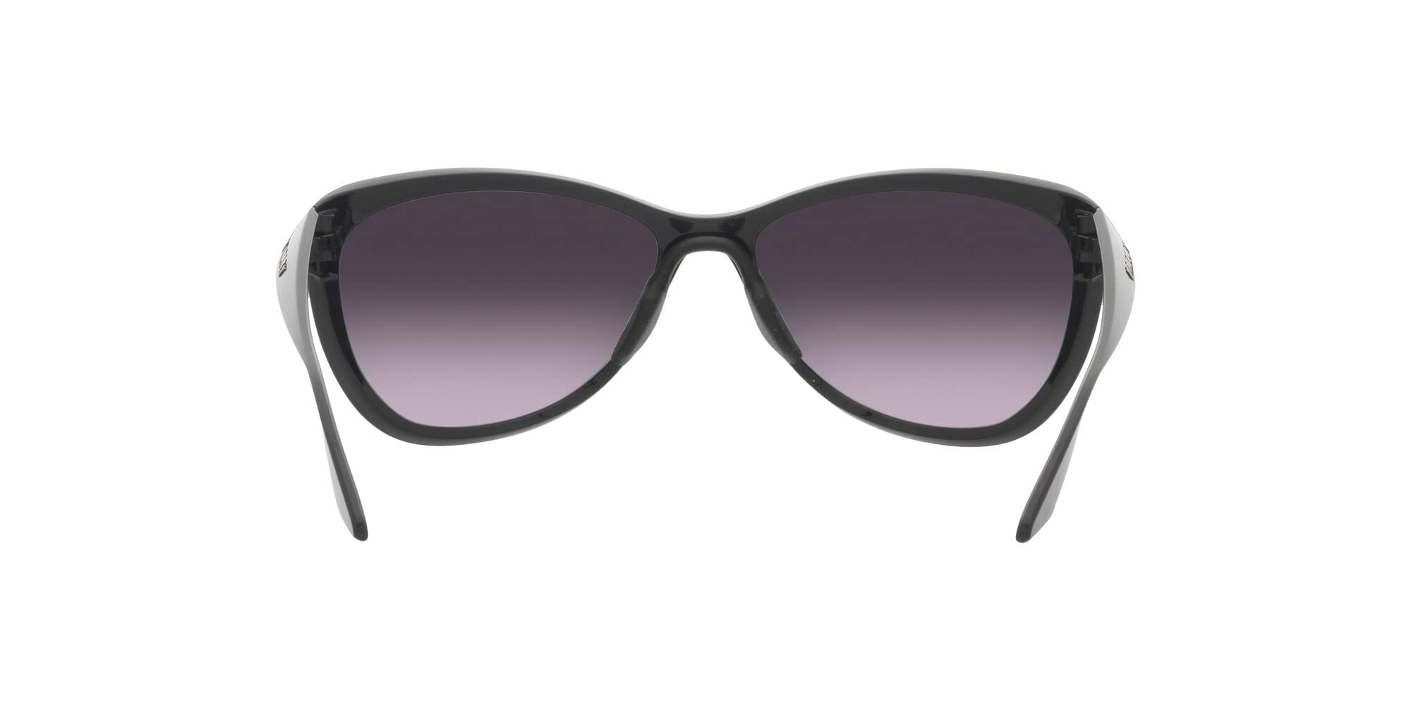 Oakley Women's OO9222 Pasque Aviator Sunglasses, Crystal Black/Prizm Sapphire Polarized, 60 mm