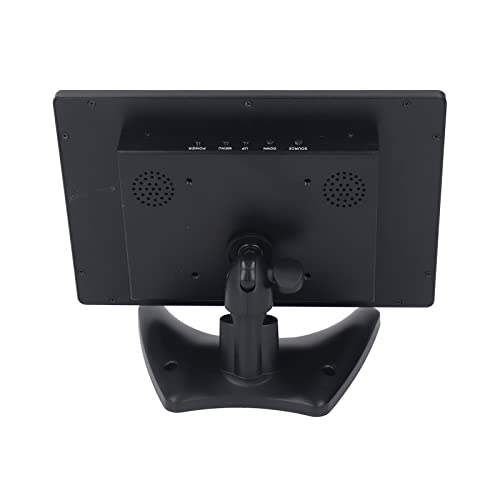 Rengu Touchscreen Monitor, HD Color Computer Monitor Dual 10.1-in. Wide Multiinterface Application for Games (US Plug)