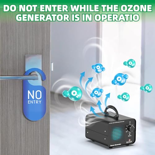 Ozone Generator 35,000mg/h, High Capacity Commercial/Industrial Ozone Generator Machine, Perfect for Home, Car, Smoke, Pet Odors, and Basement
