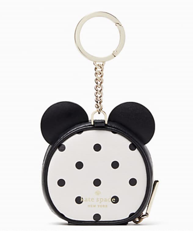 Kate spade Minnie Mouse key chain key fob, polka dot