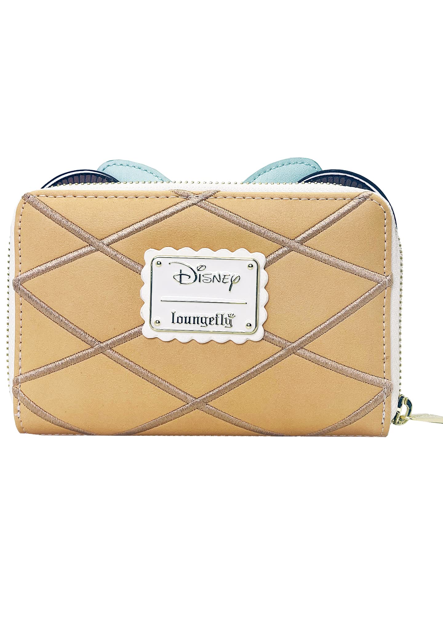 Loungefly X LASR Exclusive Disney Frosted Minnie Ice Cream Zip Wallet - Fashion Cosplay Disneybound Cute Wallets