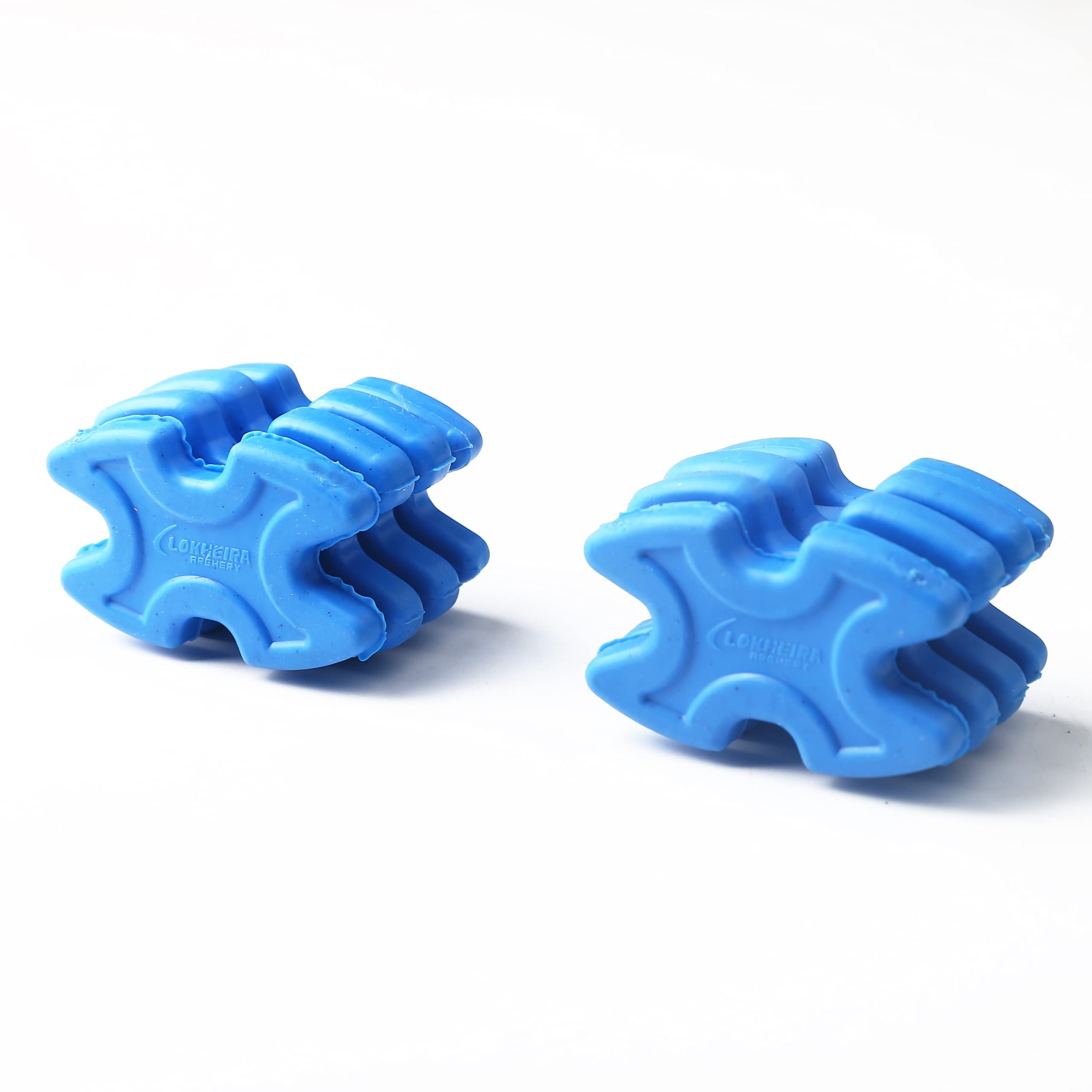IOKHEIRA ARCHERY Archery Stabilizers,Crossbow Silencing Kit,Bow Limbs Vibration Damper Dampener Stabilizer for Split Limb Compound Bows(2 Pcs), Blue