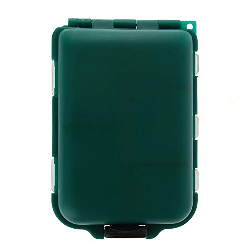 LMMDDP 10 Compartment Mini Storage Case Flying Fishing Tackle Box Fishing Spoon Hook Bait Storage Box Fishing Accessories (Color : D)