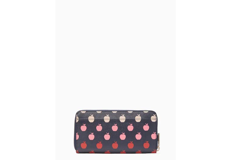 Kate Spade New York Large Continental Wallet Zip Around (apple)