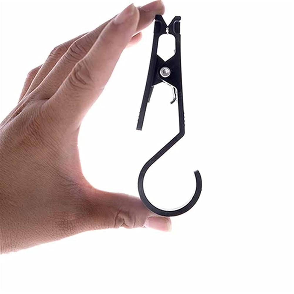LMMDDP 4 Pcs/Set Outdoor Tent Canopy Cloth Clip Hook Holder Portable Multifunctional Tool Tent Pegs Camping Accessories