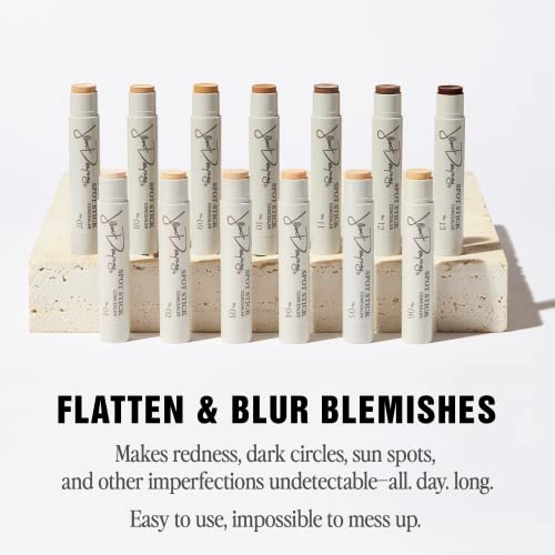 Jillian Dempsey Spot Stick Concealer | Easy Blending Matte Concealer for Blemishes & Uneven Skin Tones | Shade No. 01 Alabaster with Cool Pink Undertones